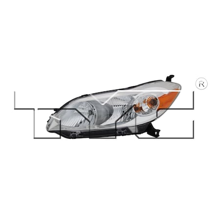 Tyc Tyc Capa Certified Headlight Assembly, 20-9004-00-9 20-9004-00-9 | Zoro